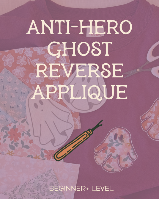 Swiftie Day: Anti-Hero Ghost Reverse Applique – Makeshift Crafts